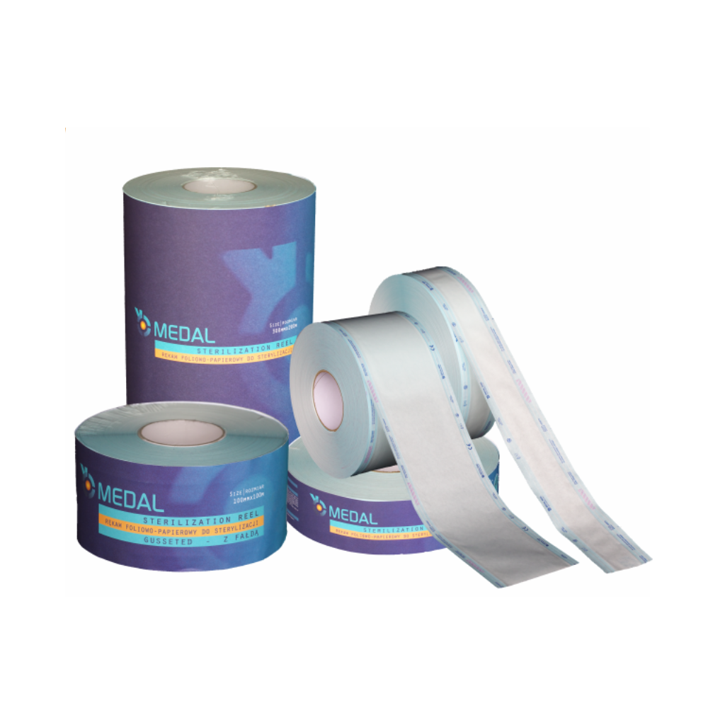 3 indicators STEAM, EO, FORM Sterilization reels – Coheal